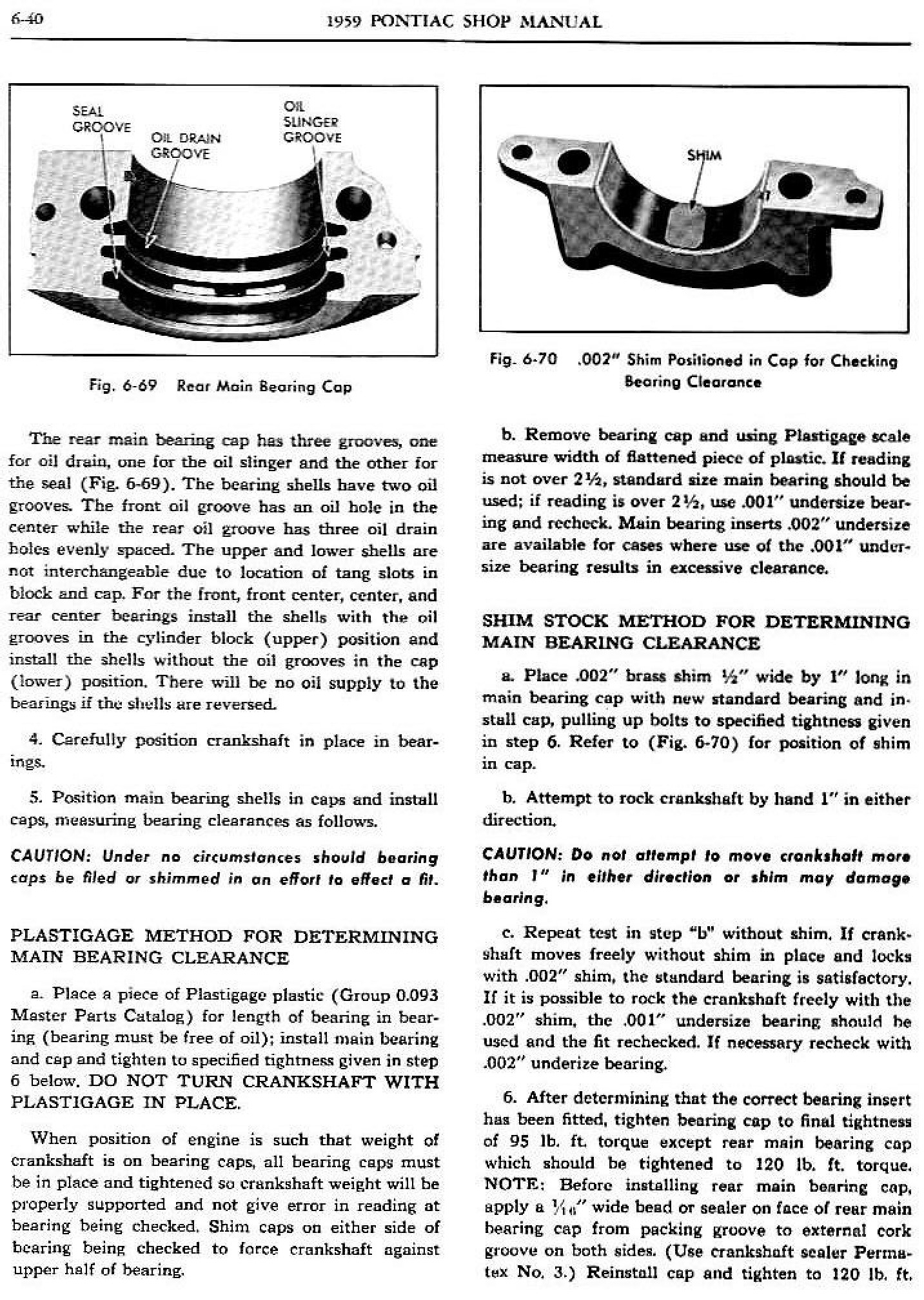 1959 Pontiac Shop Manual- Engine Page 41 of 49